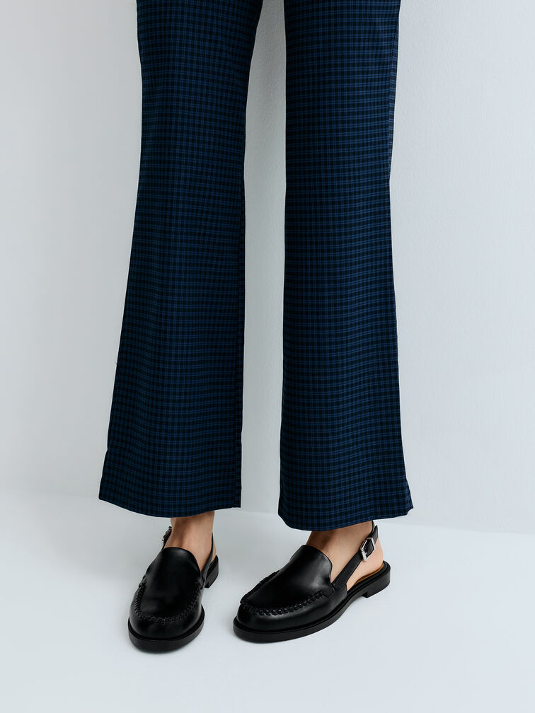 Black Gale Slingback Loafers - Black - Shoes - CHARLES & KEITH AE